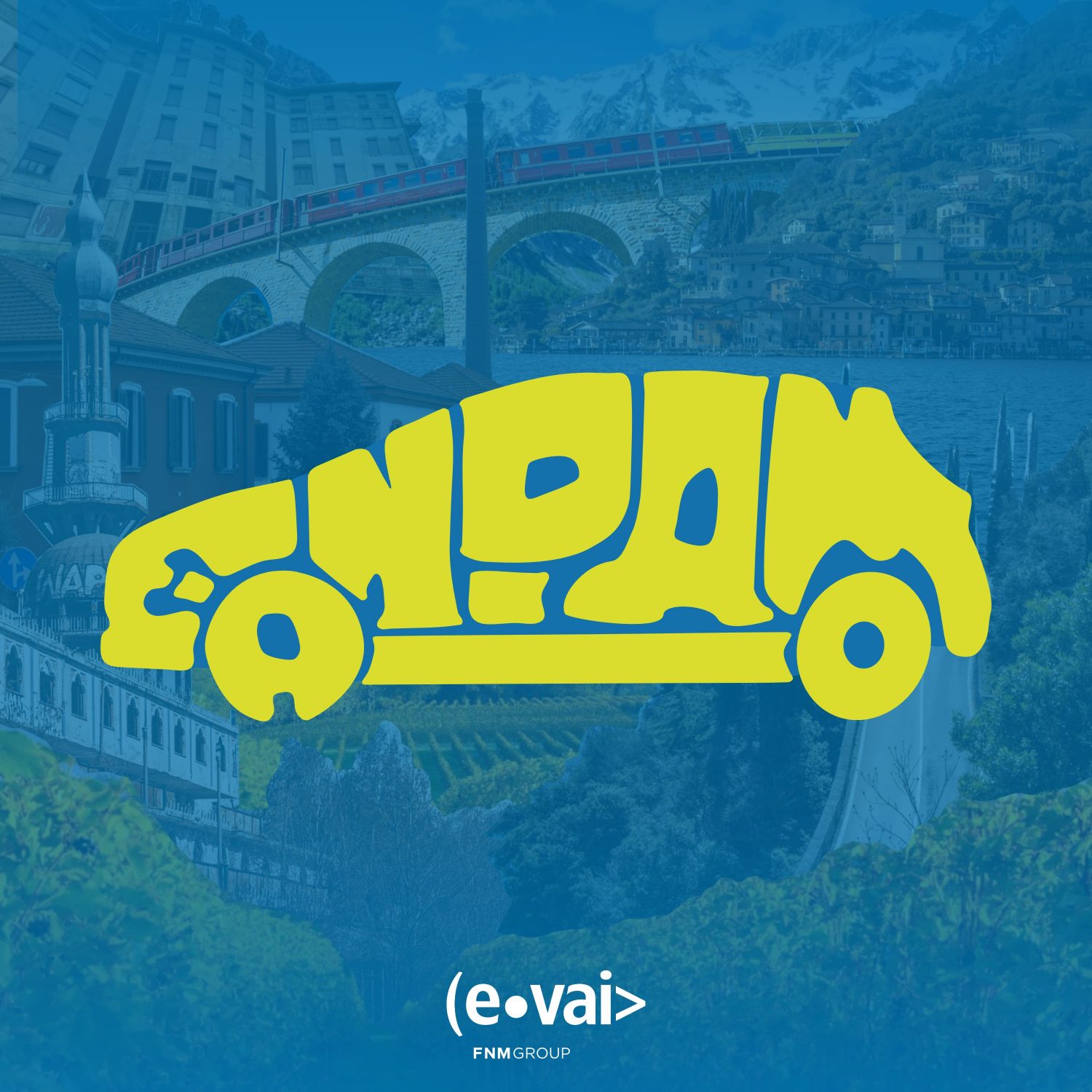 Guide to the main itineraries in Lombardy - E-VAI car sharing